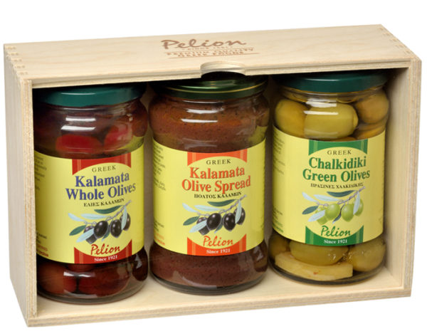 Cured Olive Varieties - Pelion Brand